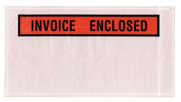 OPEN FACE 5 1/2" X 10" PACKING LIST ENVELOPE | Mission City Container